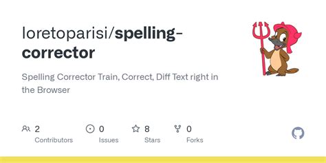 Github Loretoparisispelling Corrector Spelling Corrector Train Correct Diff Text Right In
