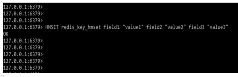 Redis Hmset Examples On How To Create Redis Hmset Command