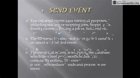 autosys event sendevent why autosys class 2 youtube