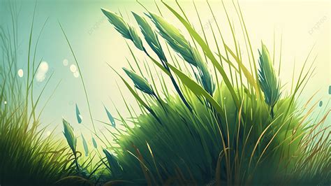 Grass Sun Grass Background Sunshine Grass Plant Background Image And