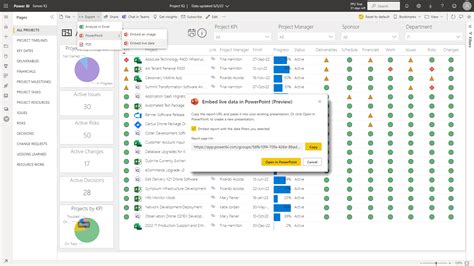 Automated Ppm Reporting In Powerpoint With Power Bi Add In Sensei