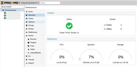 Proxmox Ve 5 2 3 Node Cluster Erstellen Taste Of It