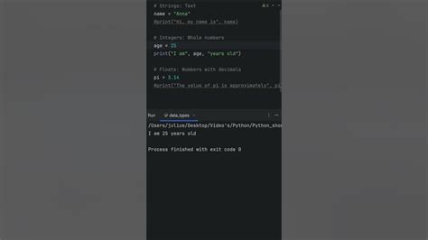 What Are Strings Integers And Floats In Python Programming Coding Python Pythonprogramming
