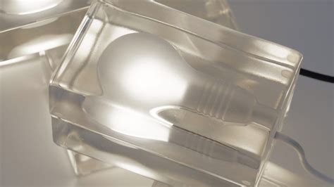 Video Block Lamp By Harri Koskinen Is A Homage To Edison Lightbulb