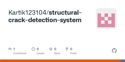 Github Kartik123104structural Crack Detection System