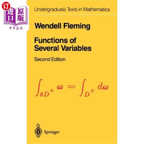 海外直订functions Of Several Variables多变量函数虎窝淘