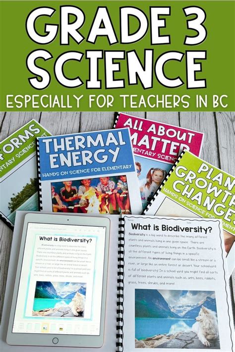 Grade 3 Science Lessons Bundle Digital And Printable Grade 3 Science Science Lessons