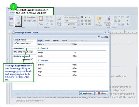 Document Engine Page Layout Editor