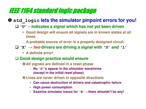Ppt Reconfigurable Computing Vhdl Types And Statements Powerpoint