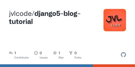Issues Jvlcode Django Blog Tutorial Github