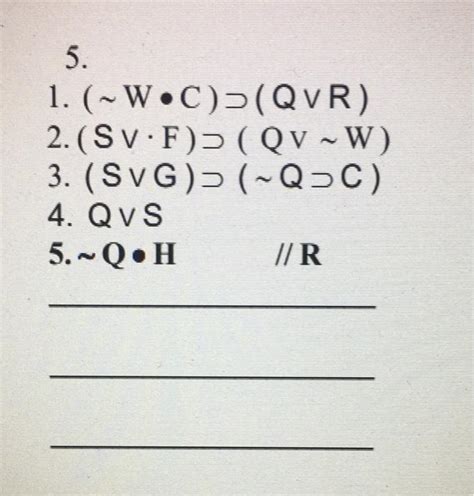 solved use only the eight rules of inference to prove the