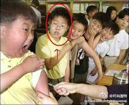 怕打针的宝宝们看那表情多可爱萌死了