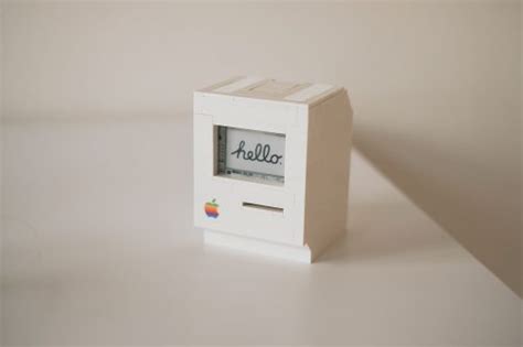 Tiny Lego Macintosh Classic With Pi Inside Raspberry Pi