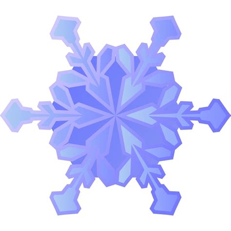 Premium Vector Openwork Snowflake In Modern Style Vector Gradient