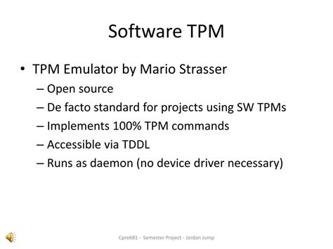 PPT Software TPM In A Virtual Machine PowerPoint Presentation Free Download ID 262390