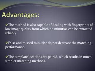Correlation Based Fingerprint Recognition PPTX