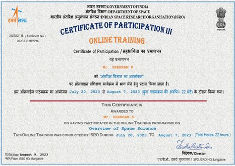 Sreeram K On Linkedin Im Happy To Share That Ive Obtained A New Certification Online Training…