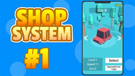 Shopupgrade System Part 1 Unity Tutorial Youtube