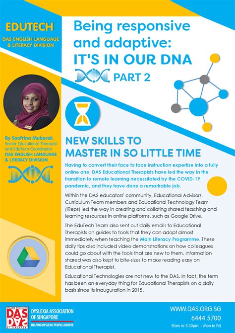 It S In Our DNA PART 2 Dyslexia Association Of Singapore