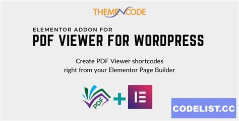 Elementor PDF Viewer For WordPress Addon V Premium Scripts Plugins Mobile