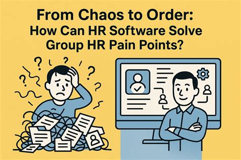 从混乱到有序：集团人事系统如何用人力资源软件破解管理痛点？ I人事 智能一体化hr系统