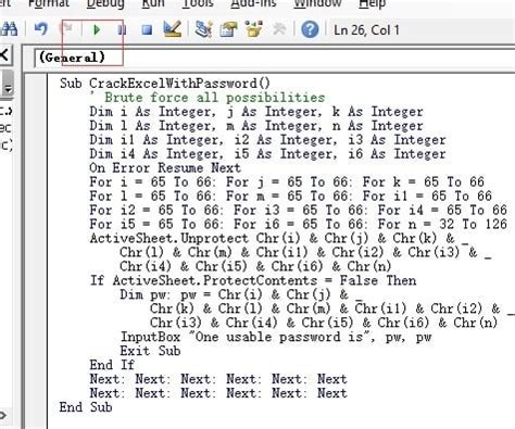 VBA Script To Remove Protected Excel Files Algorithms Blockchain And Cloud