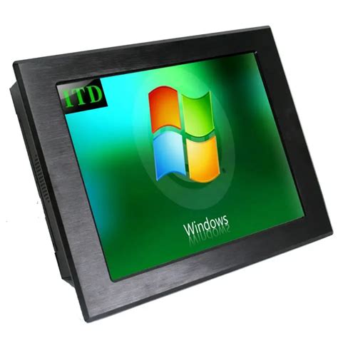 12 Inch Industrial Rugged Embedded Touch Screen Lcd Monitor With Ip65 Waterproof Aluminum Panel