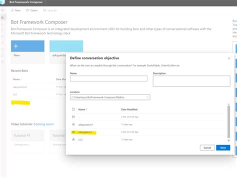 Newly Created Bot Not Showing On List Of Recent Bots · Issue 1622