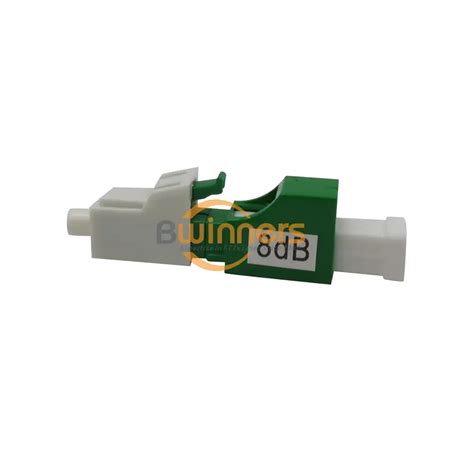 Fiber Attenuator Lc Apc 8db Lc Apc Fiber Attenuator Male Female Fixed Flanged Type 8db Bwnfiber