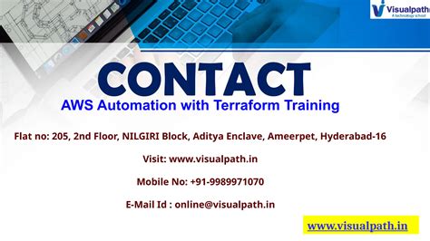 Aws Automation With Terraform Training Cloud Automation Training Ppt