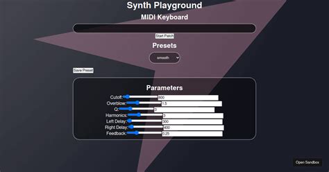React Smooth Range Input Examples Codesandbox