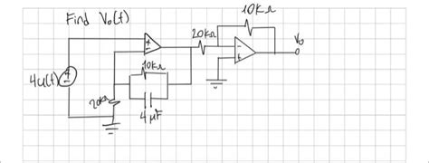 Solved Find Vo T Chegg Com