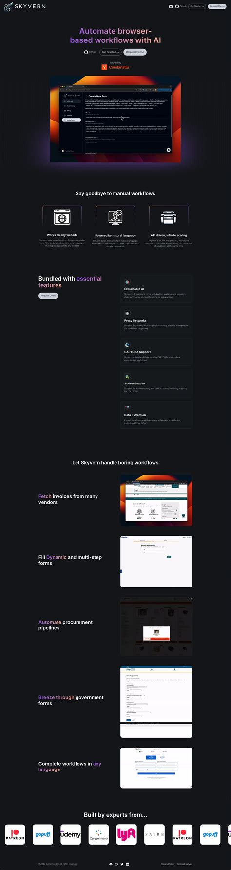 Skyvern Automate Browser Workflows With AI