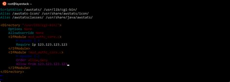 Layerstack Tutorials Layerstack How To Install And Configure Awstats Apache Log Analyzer On