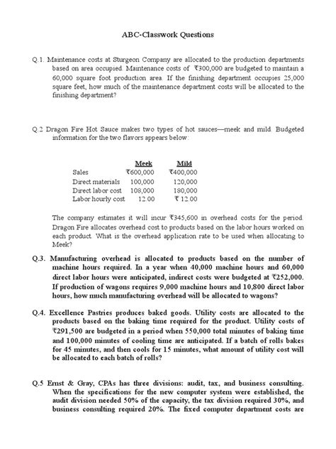 Abc Analysis Pdf Economies Business Economics