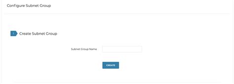 Subnet Groups Management Workflow Documentation