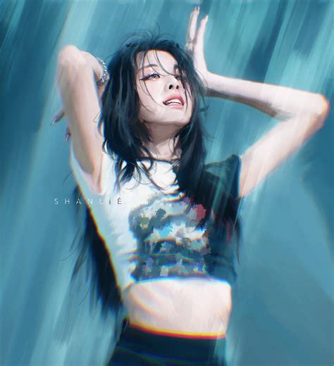 Itzy Yuna Sexy Smile Loco By Shanlieart On Deviantart
