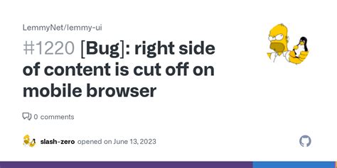 Bug Right Side Of Content Is Cut Off On Mobile Browser · Issue 1220