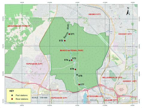Localization Of The Sampling Sites Download Scientific Diagram