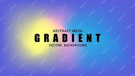 Premium Vector Abstract Gradient Mesh