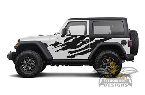 Shred Graphics Kit Jeep Jl Wrangler Decals 2020 Side Stickers