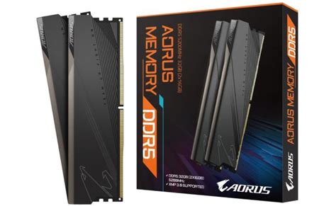 Gigabyte Aorus Memory Ddr5 32gb 2x16gb 5200mhz Cl40 Desktop Memory Aorus Ddr5 Kit 32gb