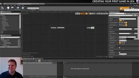 16 Display Lives Left In The Hud Ue4 Blueprint Tutorial For Beginners