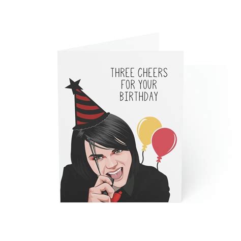 Three Cheers For Your Birthday Emo Greeting Card Parody Fan Art