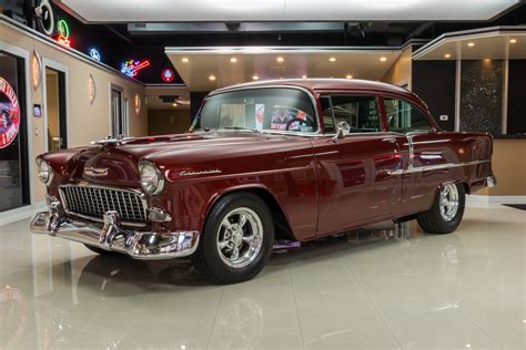 1955 Chevrolet Bel Air Classic Cars For Sale Michigan Muscle And Old