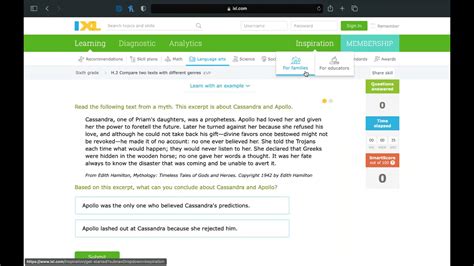 Comparing Two Texts With Different Genres Youtube