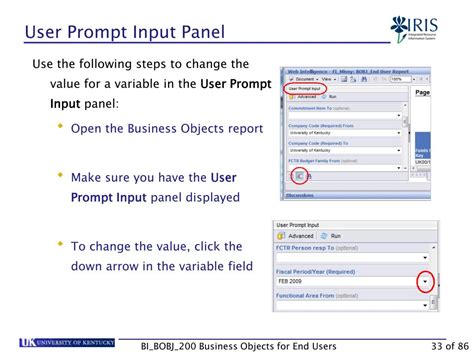 Ppt Business Objects For End Users Bi Bobj 200 Powerpoint Presentation Id 858796