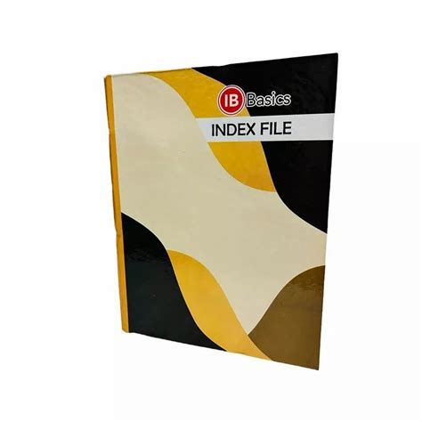 Ib Basics 555 Gsm Box Index File With Lamination Legal A4 Size Assorted Color Pack Of 4 At