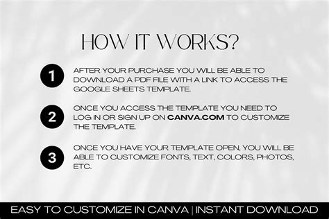 Canva Brand Kit Template Branding Kit Brand Board Template Etsy