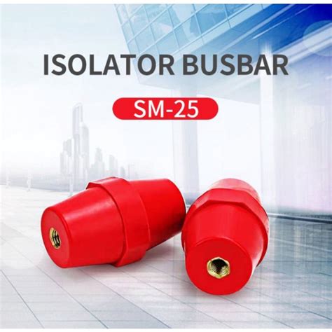 Jual Isolator Busbar Holder Sm 25 Merah Shopee Indonesia